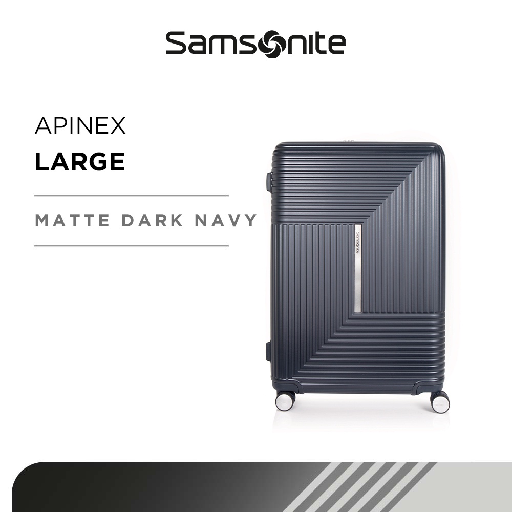 Jual Samsonite Koper Hardcase Apinex Large 28 inch - Matte Dark Navy ...