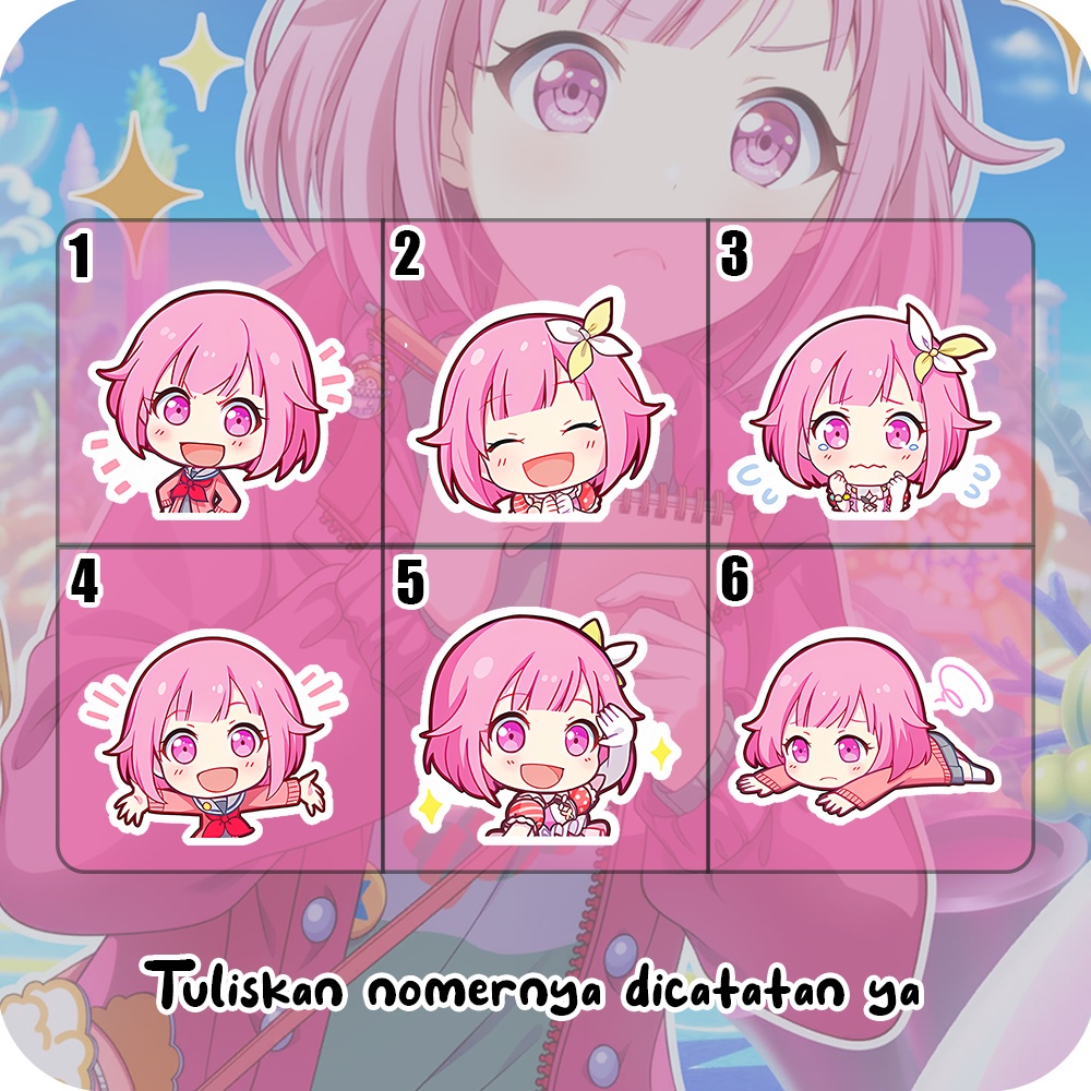 Jual Stiker Glossy Emu Otori Project Sekai, Sticker Anime Game | Shopee ...