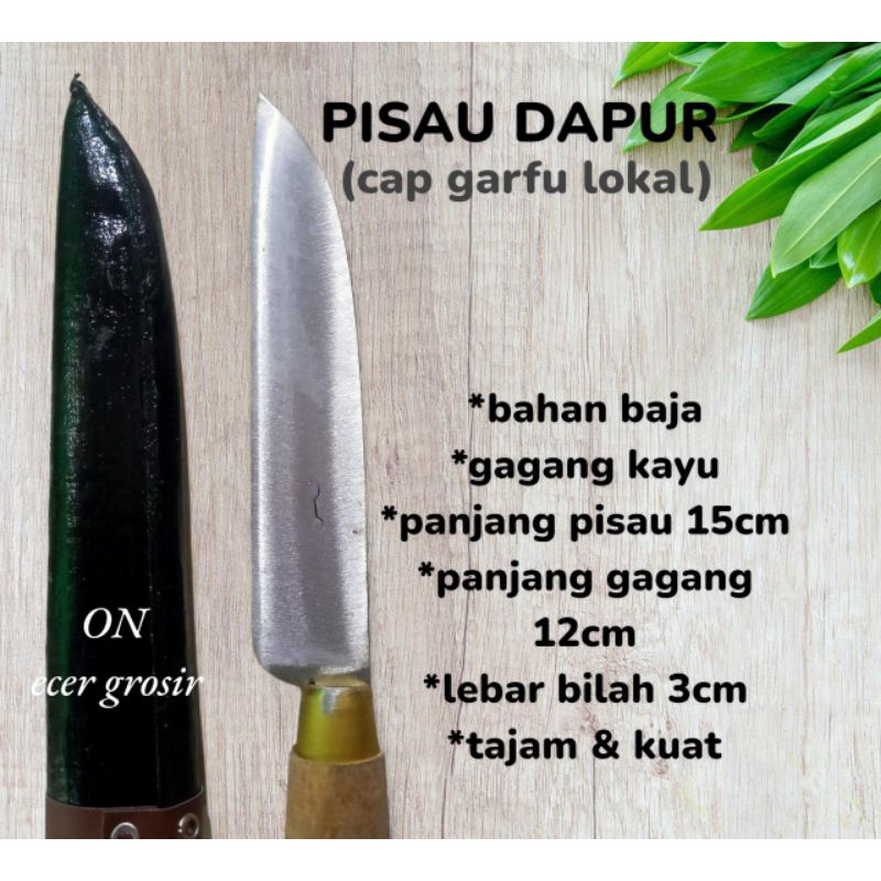 Jual PISAU DAPUR BAHAN BAJA KUAT DAN TAJAM | Shopee Indonesia