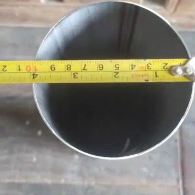 Jual Pipa Bulat Stainless OD 10 cm 4 Inchi Tebal 1,2 mm Harga Per 10 cm ...