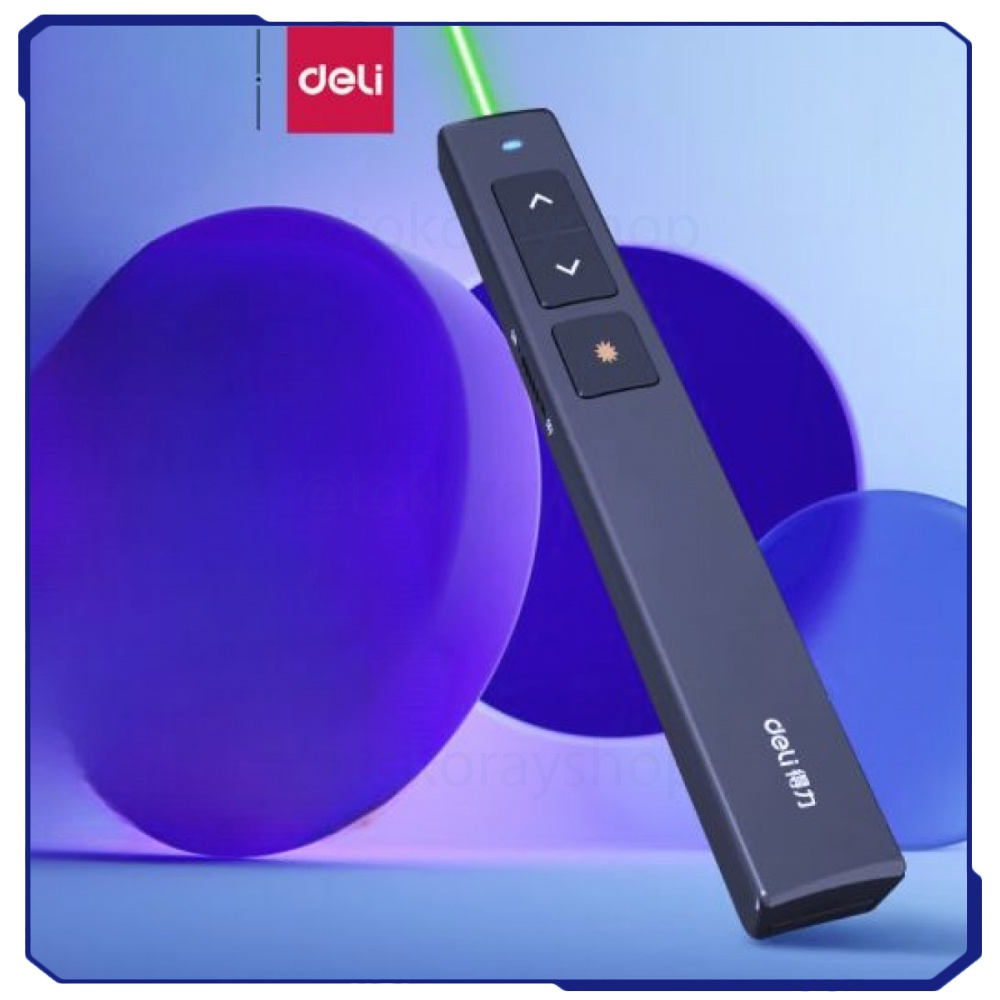 Jual Laser Pointer Presentasi Wireless Slideshow Green Light 100 Meter ...