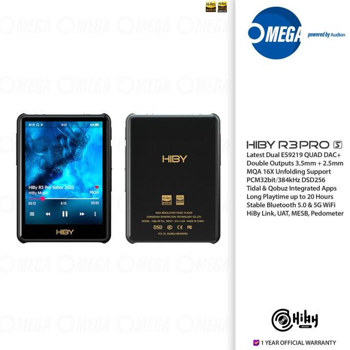 Jual HIBY R3 PRO S/SABER New 2022 Dual ES9219 MQA Digital Audio Player DAP | Shopee Indonesia