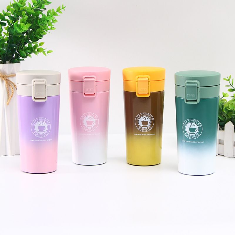 Jual Termos Kopi & Teh I Termos Gelas Elegan Stainless Gradasi I Tahan ...