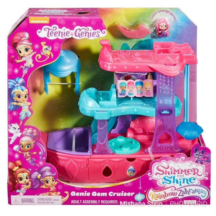 Jual Shimmer And Shine Teenie Genies Genie Gem Cruiser Fisher Price # ...