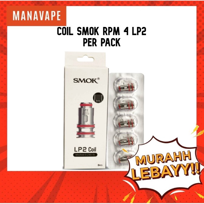 Jual COIL SMOK RPM 4 LP2 AUTHENTIC PER PACK | Shopee Indonesia