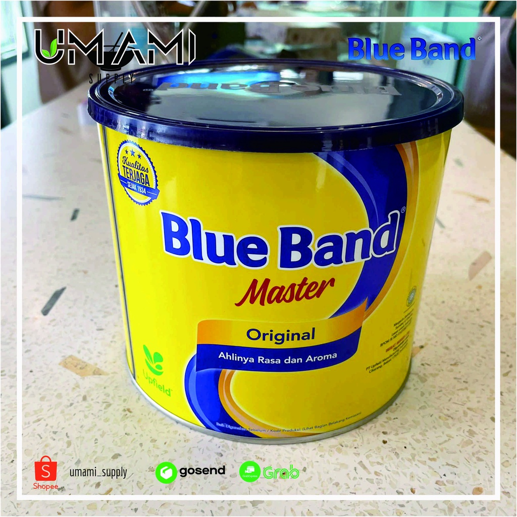 Jual Blue Band - Master Original / Mentega Kaleng - 2kg | Shopee Indonesia