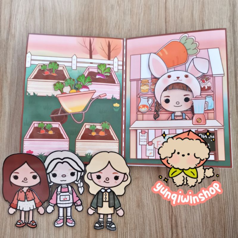 Jual TOCA BOCA CARROT HOUSE mainan viral edukasi anak quiet book ...