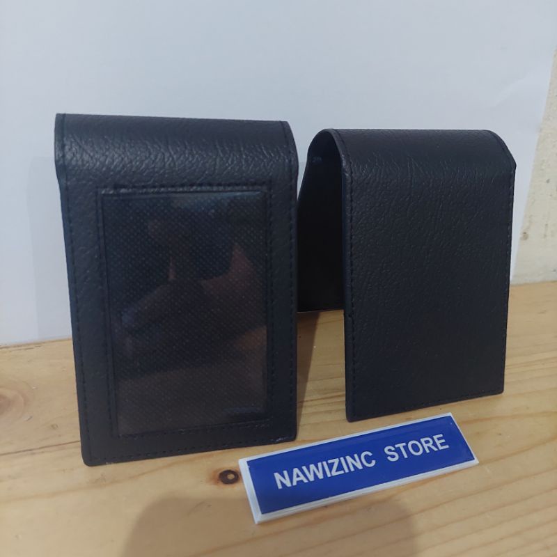 Jual TEMPAT ID CARD MAGNET 2 KARTU 1 SISI-NAMETAG SAKU | Shopee Indonesia