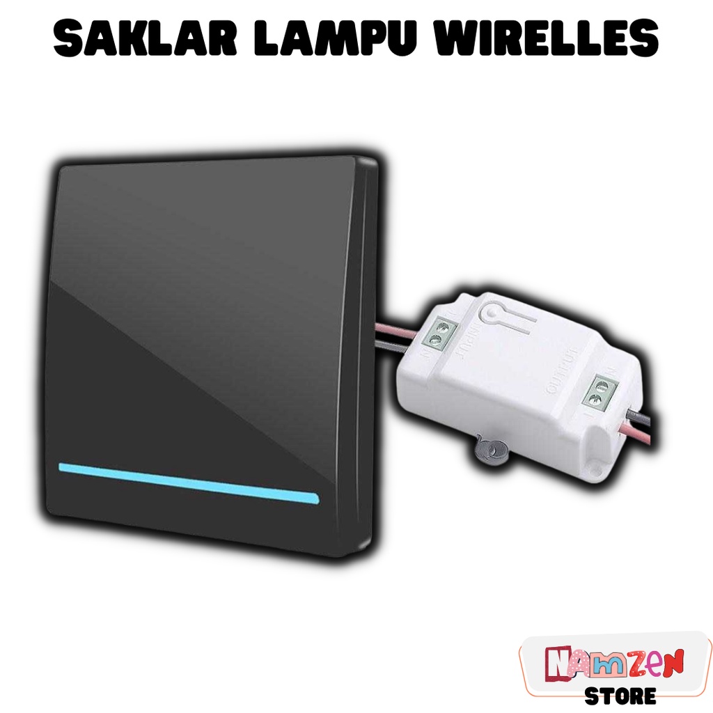 Jual Saklar Lampu Wireless Switch RF 433Mhz - SMATRUL WHK01 | Shopee ...