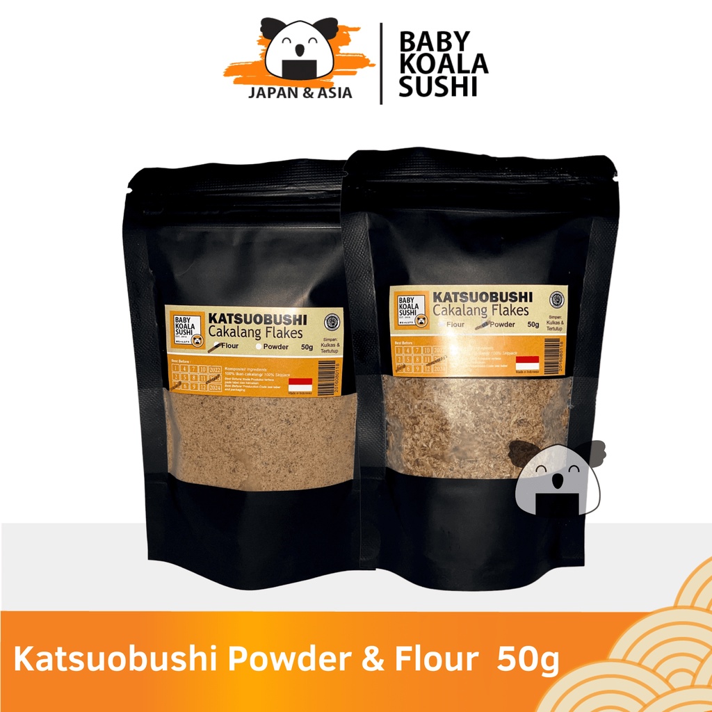 Jual KATSUO FLOUR dan POWDER Tepung Ikan Cakalang 50 g Halal │ Bubuk ...