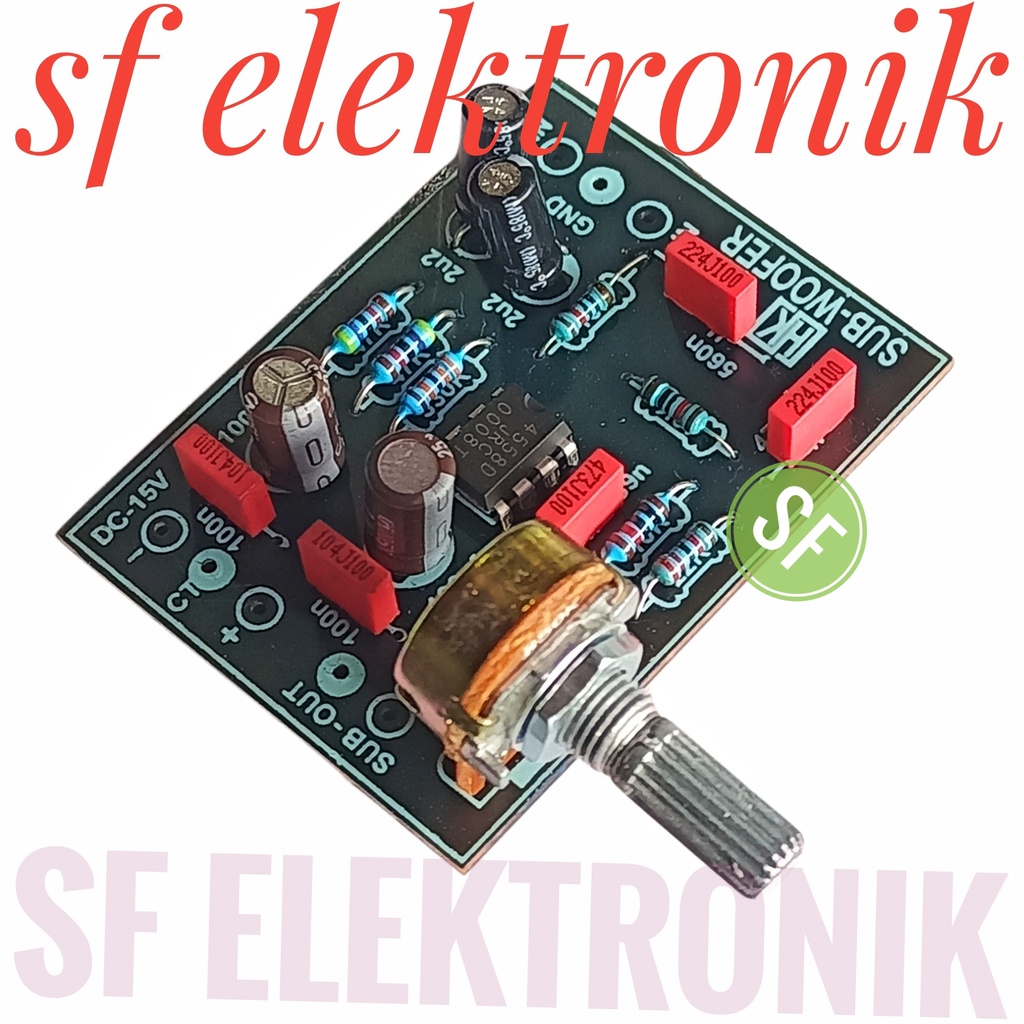 Jual Kit Filter Subwoofer Satu Potensio | Shopee Indonesia