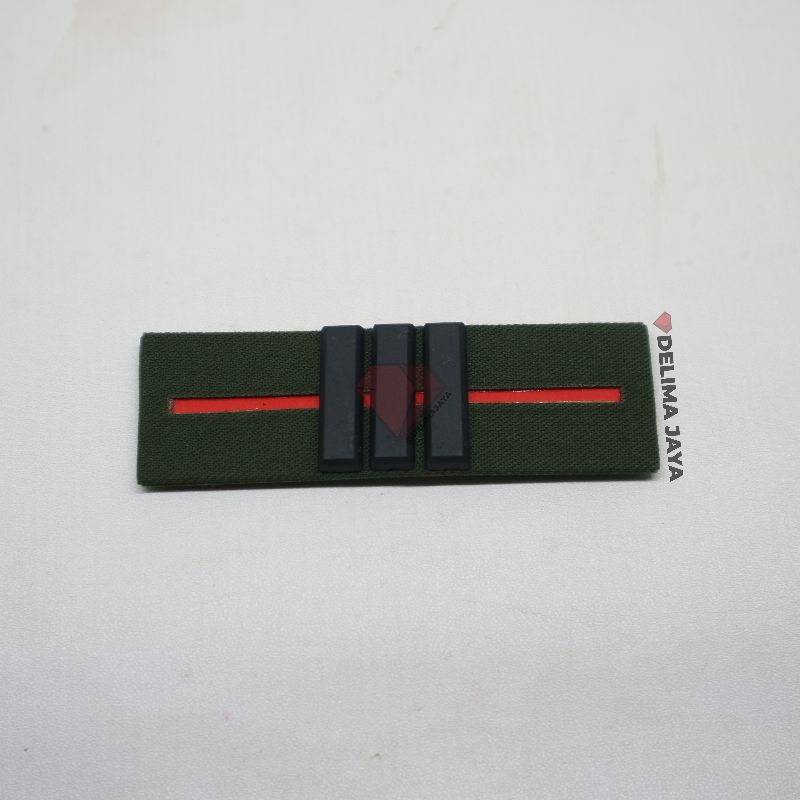 Jual Pangkat Topi PDL / PDH Logam Letda, Lettu, Kapten Staff/ Komando ...