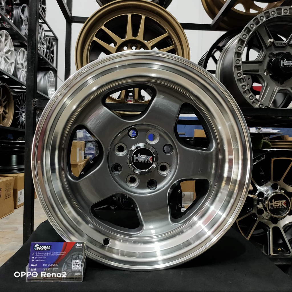 Jual Velg Mobil Celong Ring 15 HSR Brisket Bestfor Avanza, Kijang, Corolla, Datsun, Brio Dll ...