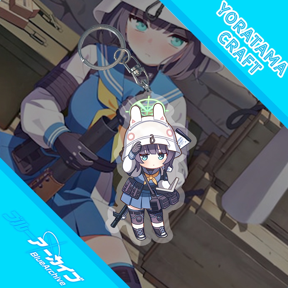Jual Gantungan Kunci Blue Archive, Keychain Anime Lucu Murah | Shopee ...