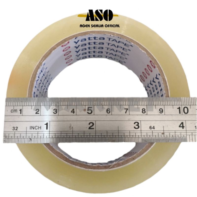 Jual Lakban bening YATTA kualitas Daimaru 2 inch 45MM x 100 Yard | Shopee Indonesia