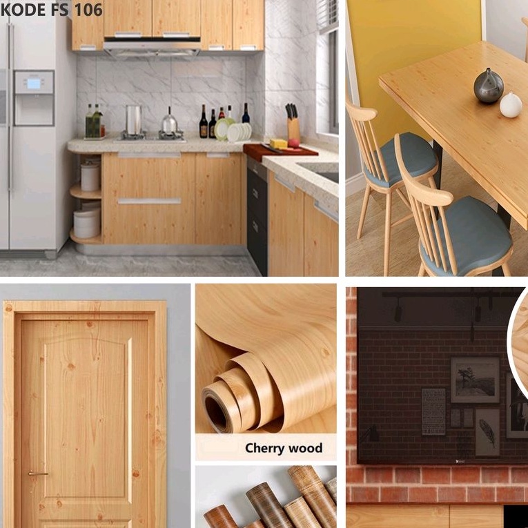 Jual STIKER KAYU/STIKER KACA/STIKER DINDING/STIKER MOTIF KAYU | Shopee ...