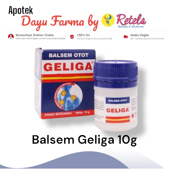 Jual BALSEM OTOT GELIGA 10GRAM | Shopee Indonesia