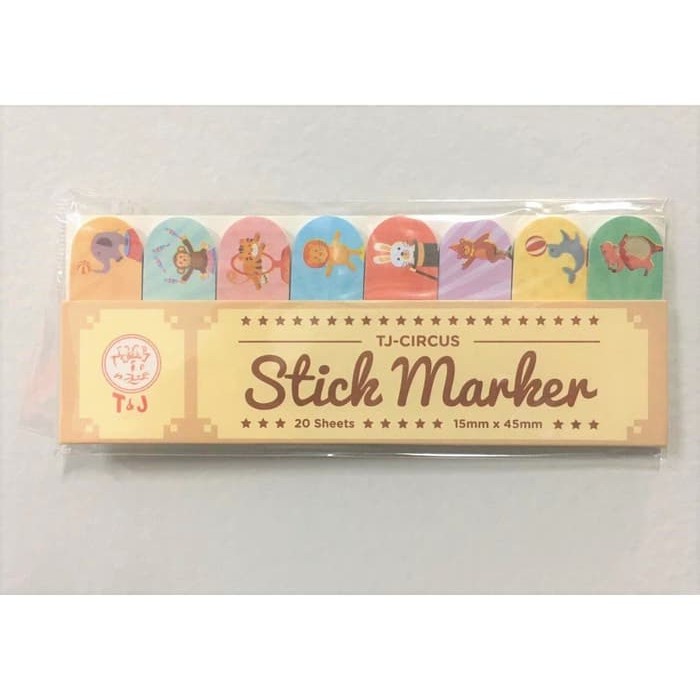 Jual Tom & Jerry sticky notes Stick Marker TJ - Circus / Sticky Notes ...