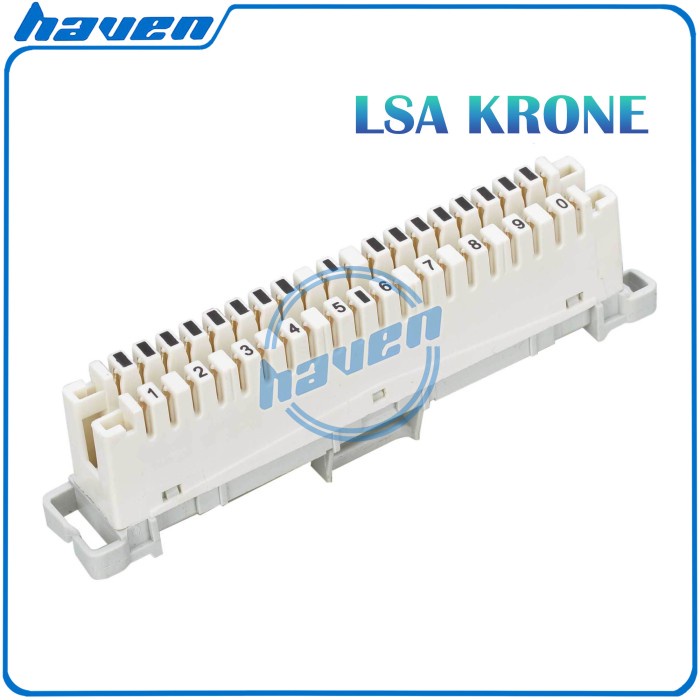 Jual Kabel Konektor Terminal Lsa Krone Profil Disconect Telpon ...