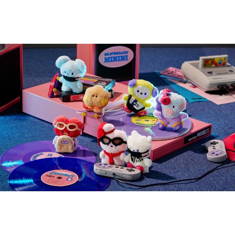 Jual BT21 Mini (Minini) Stereo Standing Doll - Official BTS ( KOYA RJ SHOOKY MANG CHIMMY TATA ...