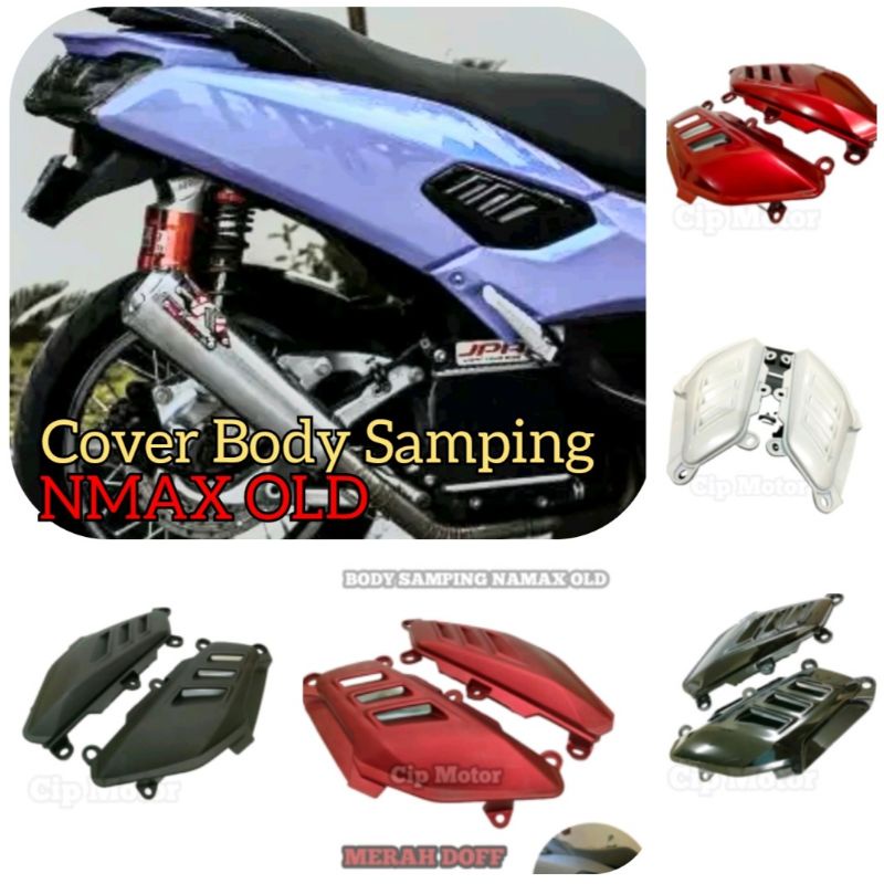 Jual Cover Body samping NMAX old sisik Sirip bolong Model Thailand ...