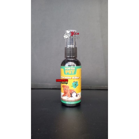 Jual Fortis pet parasite killer spray 60ml | Shopee Indonesia