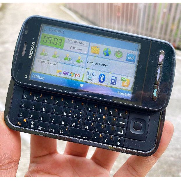 Jual NOKIA C6 00 HP JADUL SECOND ORIGINAL KLASIK KAMERA COMMUNICATOR ...
