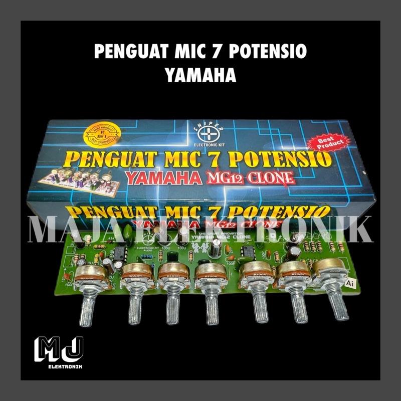 Jual Kit Penguat Mic 7 Potensio Yamaha | Shopee Indonesia