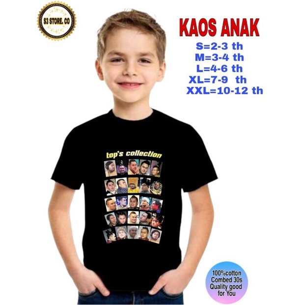 Jual KAOS BAJU KING NASSAR TOP'S COLLECTION T-SHIRT DANGDUT OPPA NASSAR ...