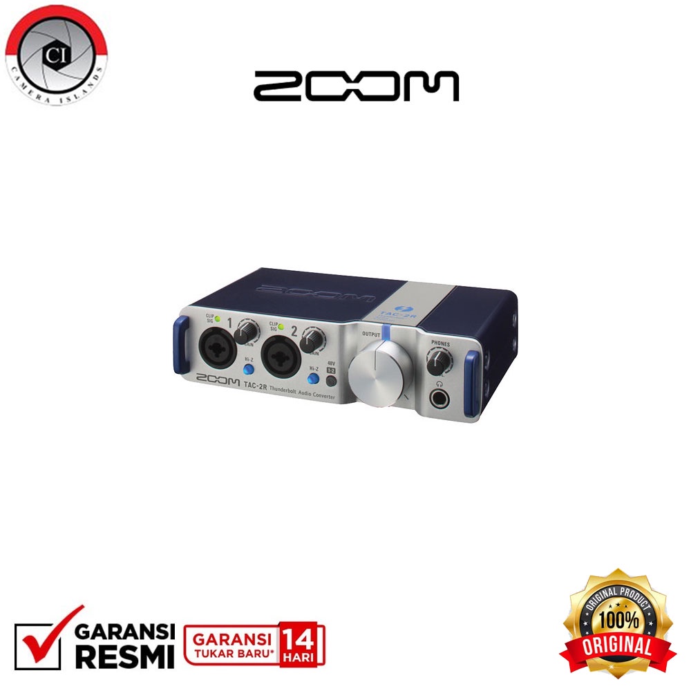 Jual Zoom TAC-2R - Thunderbolt Audio Interface | Shopee Indonesia