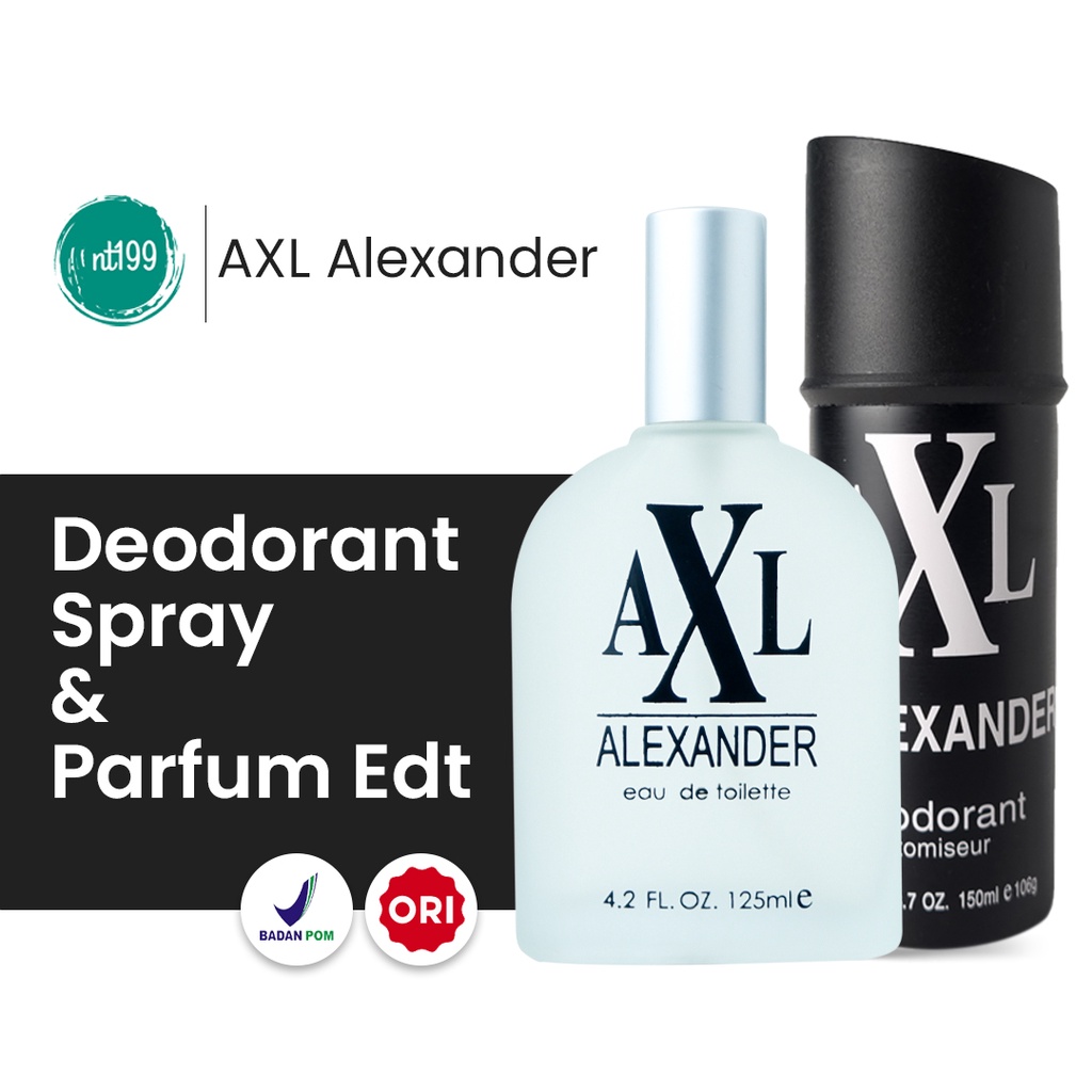 Jual Deodorant Spray Parfum EDT AXL Alexander (Bundling) | Shopee Indonesia