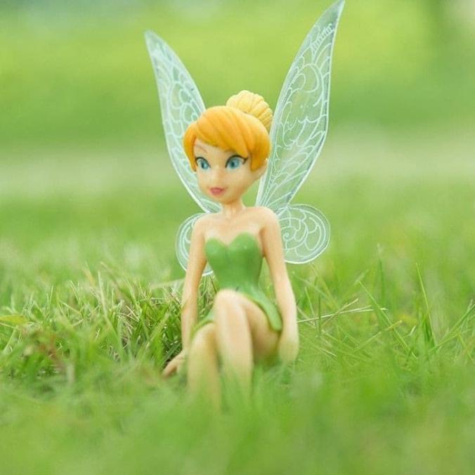 Jual Action Figure Disney Tinkerbell Set 6Pcs Peri Cake Topper Kue ...