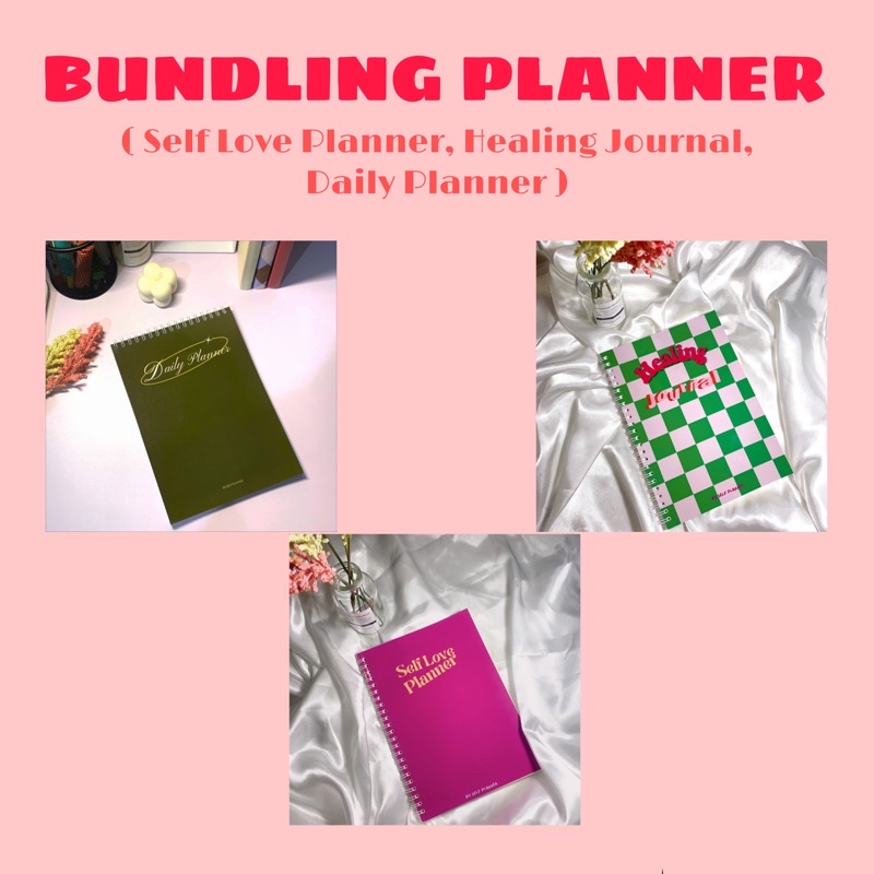 Jual BUNDLING PLANNER BOOK (3 BUKU) | Shopee Indonesia