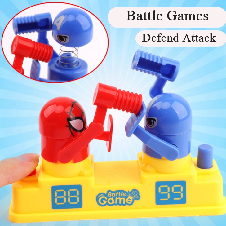 Jual [ORGM] Mainan Jadul Battle Games Mainan Lucu Asyik Pukul Kepala ...