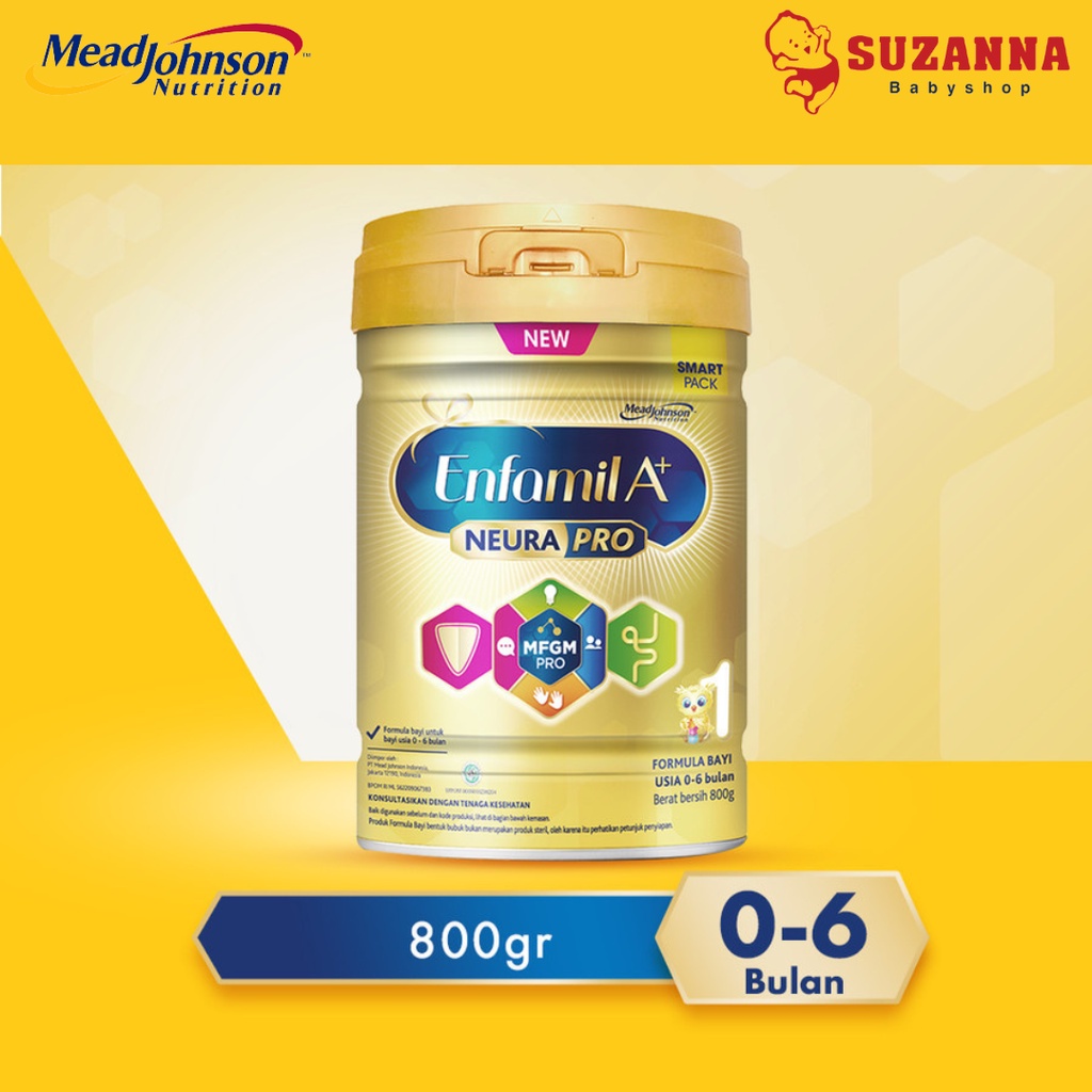 Jual Enfamil A+ 1 Susu Formula Bayi Plain 800g - Susu Bayi | Shopee ...