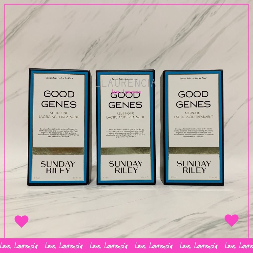 Jual Sunday Riley Good Genes AHA Lactic Acid Treatment Serum FULL SIZE 30 ML | Shopee Indonesia