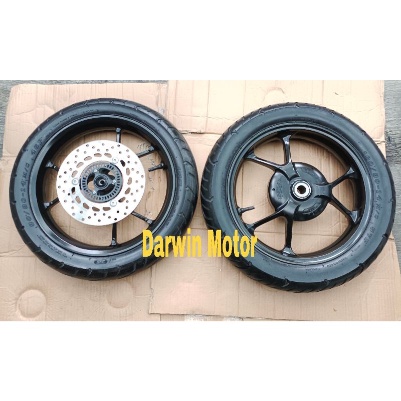 Jual VELG BAN RODA DEPAN BELAKANG RACING LEXI 125 PNP AEROX 155 ...