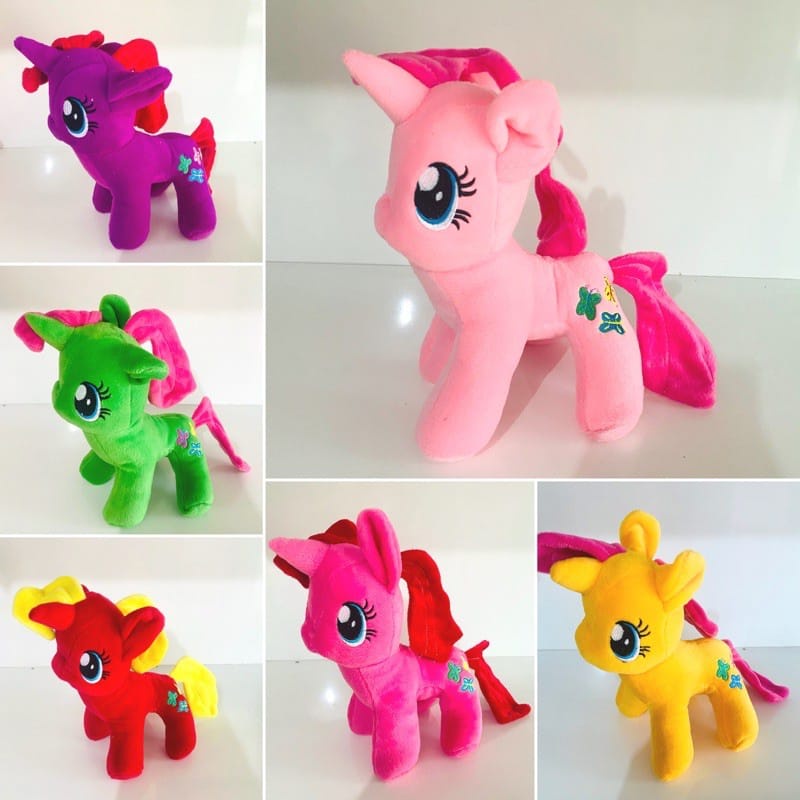 Jual Boneka Little Pony Kuda Poni Ukuran M & L,Jumbo Berlabel SNI ...
