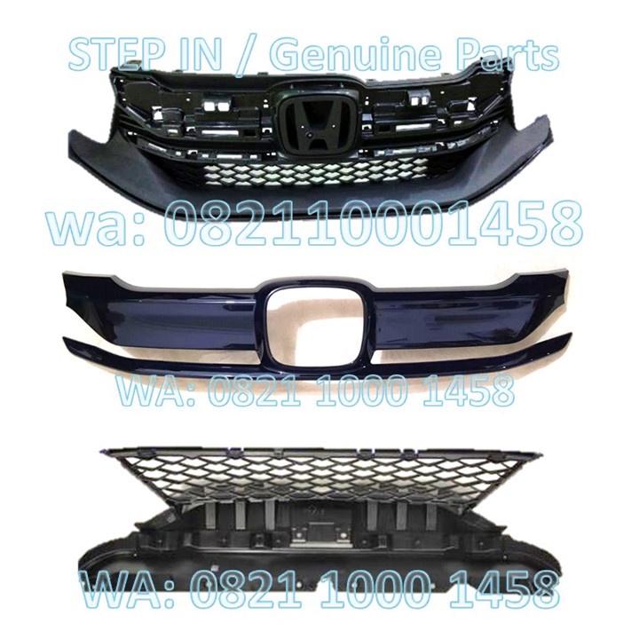 Jual SET Base + List Hitam Grille + Ram Bemper Depan Honda MOBILIO RS ...