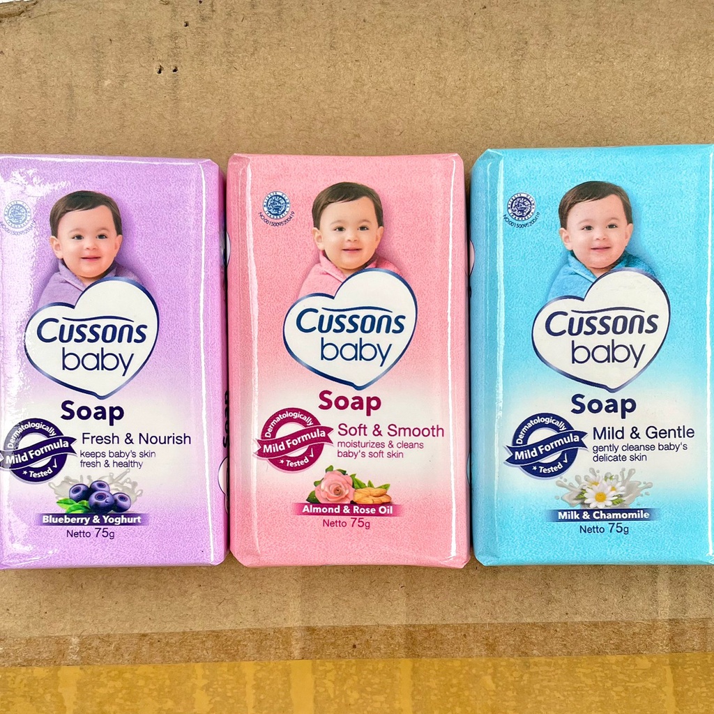 Jual Cussons Baby Soap / Cussons Sabun Batang / Cusson Sabun Bayi 60 gr ...