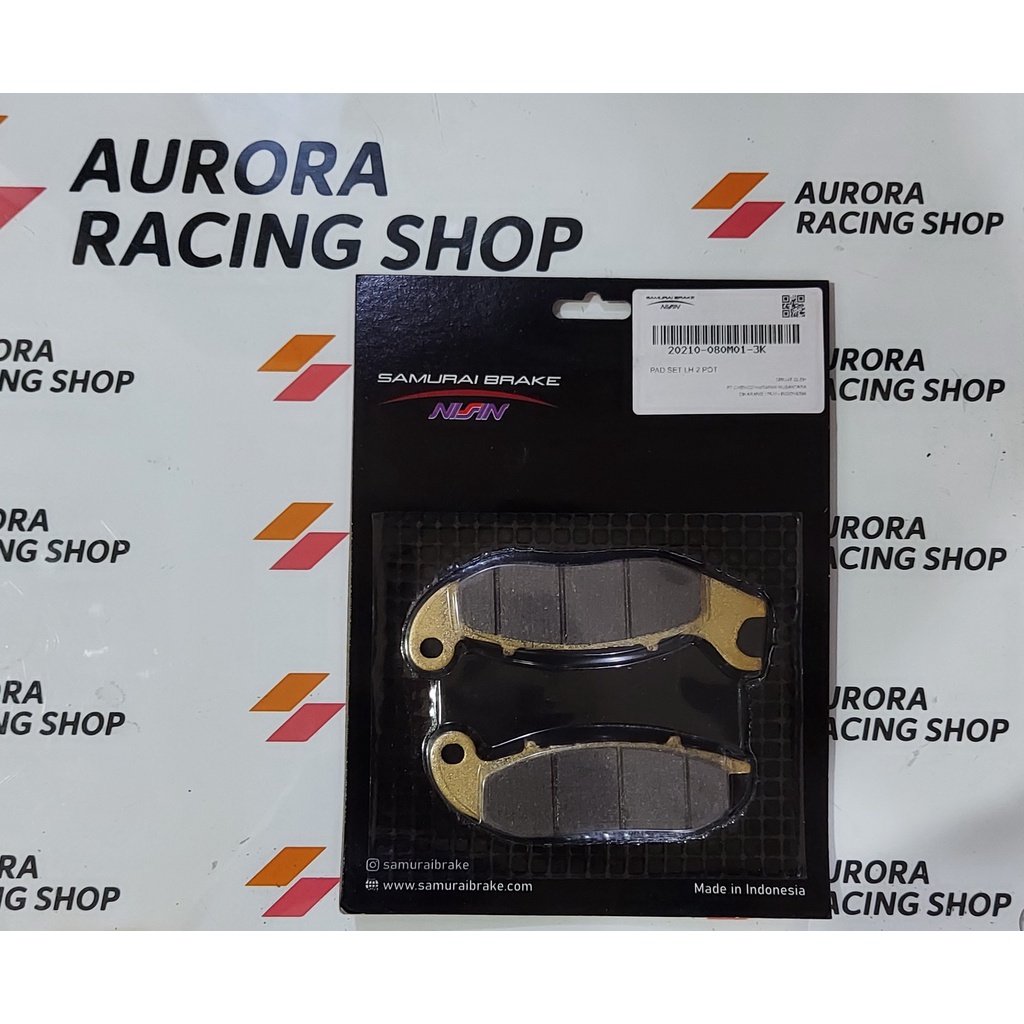 Jual Kampas Rem Nissin Samurai Brake - 2 Piston | Shopee Indonesia
