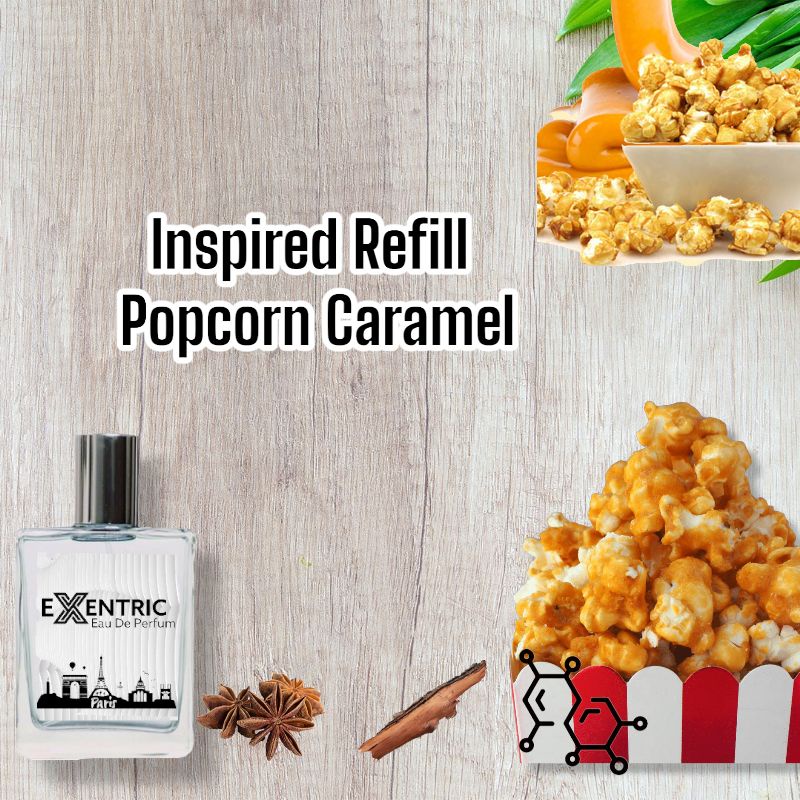 Jual Parfum Refill aroma Popcorn Karamel parfum unisex wangi enak manis ...