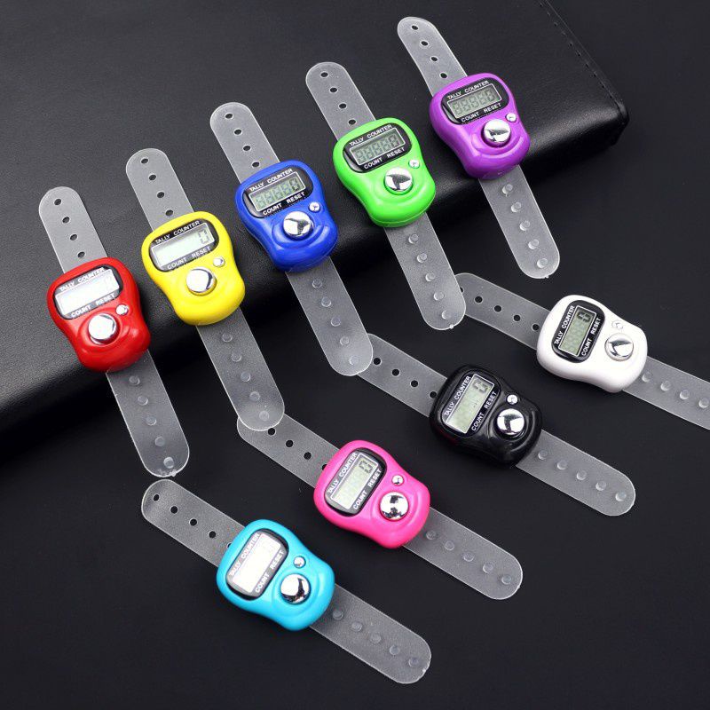 Jual (A28) TASBIH DIGITAL MINI Alat Hitung Elektronik Finger Tally ...