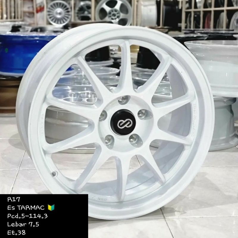 Jual velg racing enkei tarmac ring 17 lebar 7,5 et38 untuk ertiga ...