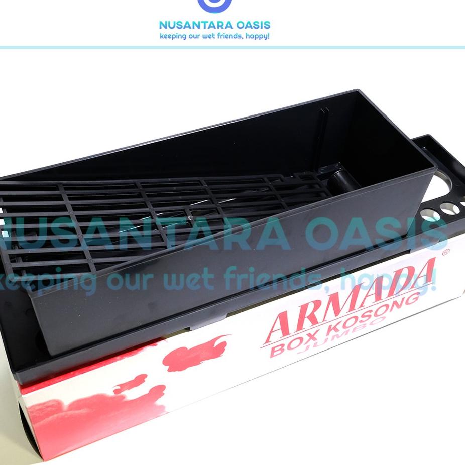 Jual [PRODUK DNW] TOP FILTER BOX AQUARIUM FILTER ATAS ARMADA KOSONG ...