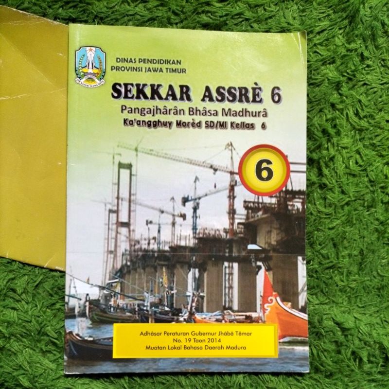 Jual ORIGINAL BUKU SEKKAR ASSRE BAHASA MADURA KELAS 1 2 3 4 5 6 SD ...