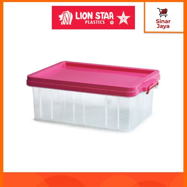 Jual LION STAR FX-3 Clear Box No. 10 (Kotak Penyimpanan) | Shopee Indonesia