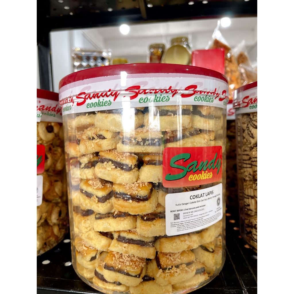 Jual Sandy Cookies Kue Kering Kuker Jakarta 500 gr gram Reguler ...