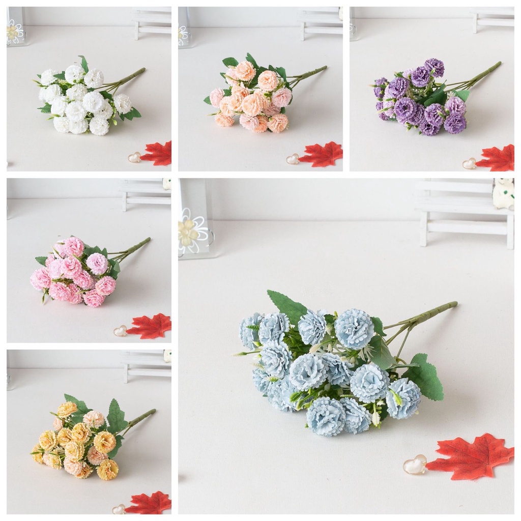 Jual BUNGA LILAC ARTIFICIAL 5 CABANG BUNGA PALSU BUNGA DEKORASI BUNGA ...