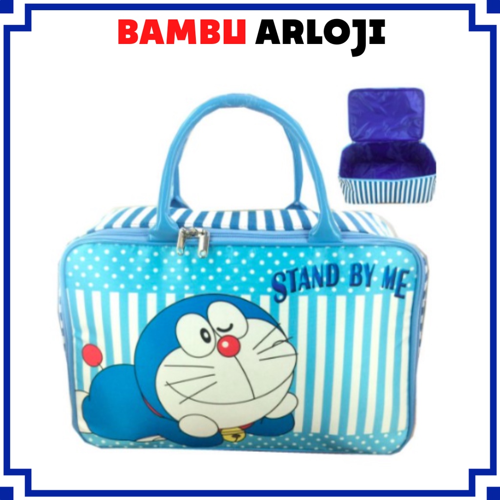 Jual BAJ TRAVEL BAG SUPER KANVAS KARAKTER DORAEMON TAS KOPER JINJING TAS RENANG TAS TA001 ...